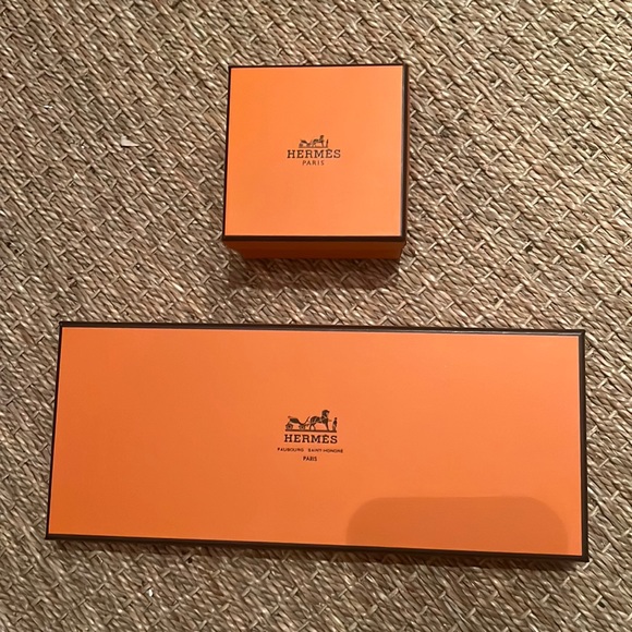 Hermes | Accents | Set Of Authentic Hermes Boxes | Poshmark